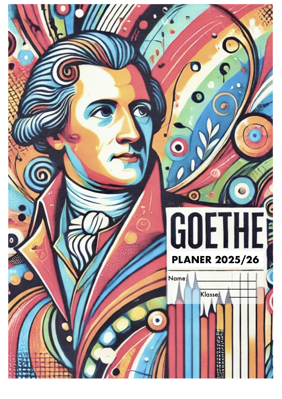Mal- und Zeichenwettbewerb für das Goethe-Planer-Cover 2026/27 – Goethe Gymnasium